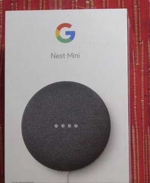 Умная колонка Google Nest Mini Chalk