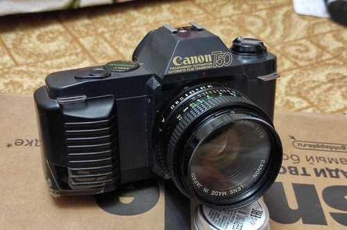 Canon T50 и FD 50mm 1.8