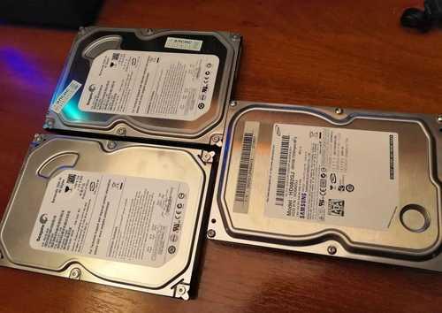 HDD по 80GB 3.5" (Seagate, SAMSUNG)