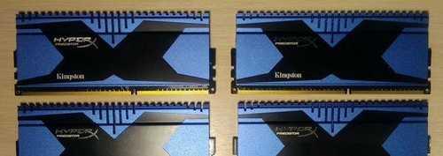 Kingston DDR3 8Gb (4x2Gb) 2400MHz PC-19200