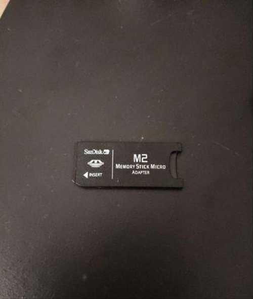 Адаптер Sony memory stick M2