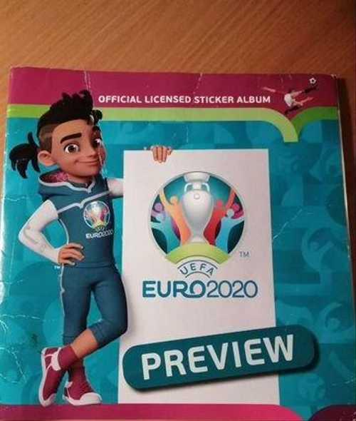Наклейки Euro 2020 panini