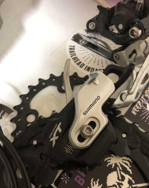 Shimano deore xt переключатель передний. Манетка