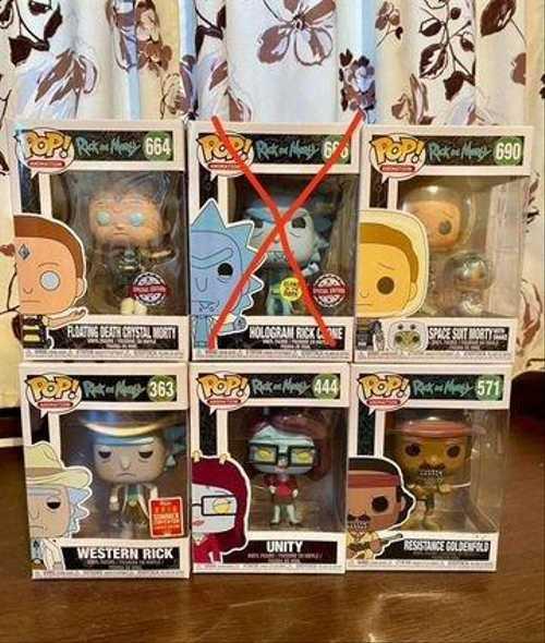 Funko pop rick and morty