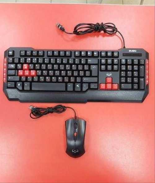 Игровой набор клавиатура+мышь sven GS-9000