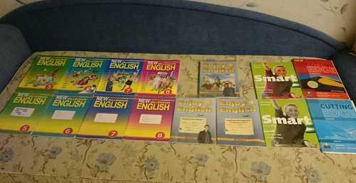 Учебники и тетради по английскому языку