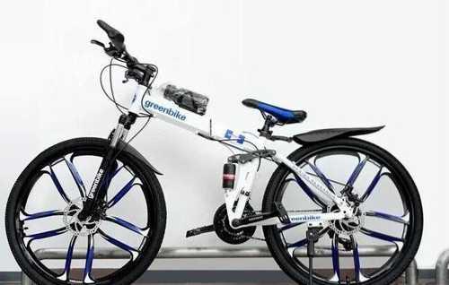 Велосипед складной на литых дисках greenbike