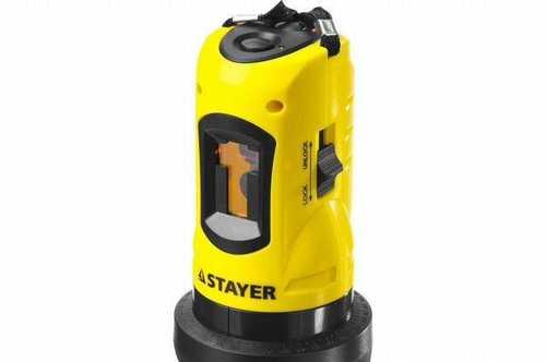 Stayer SL360-2 нивелир лазерный, крест + 360, штат