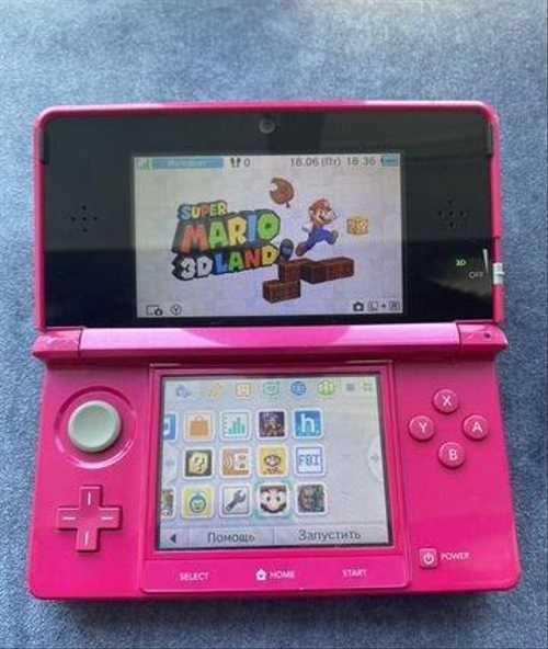 Nintendo 3ds pink японка 1