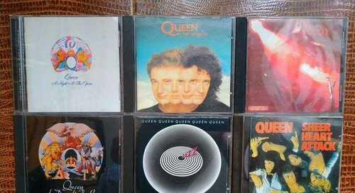 Компакт-диски группы Queen