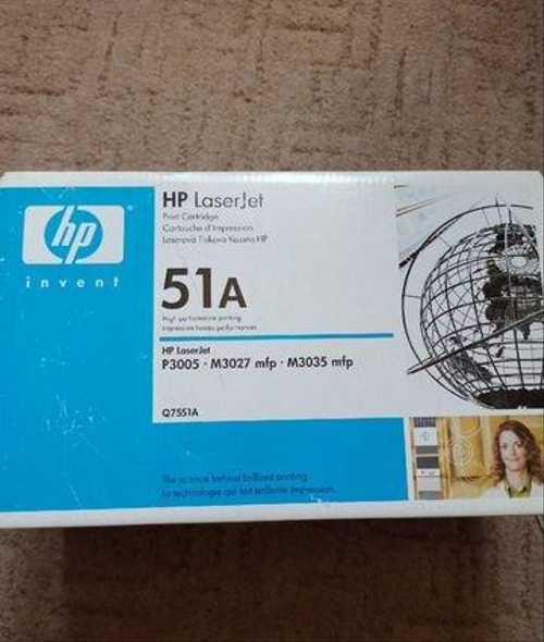 Картридж HP LaserJet 51A Q7551A