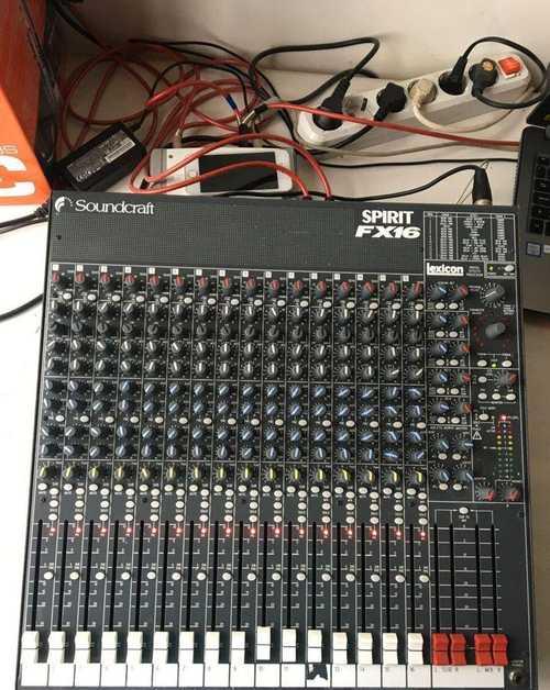 Soundcraft Spirit fx-16