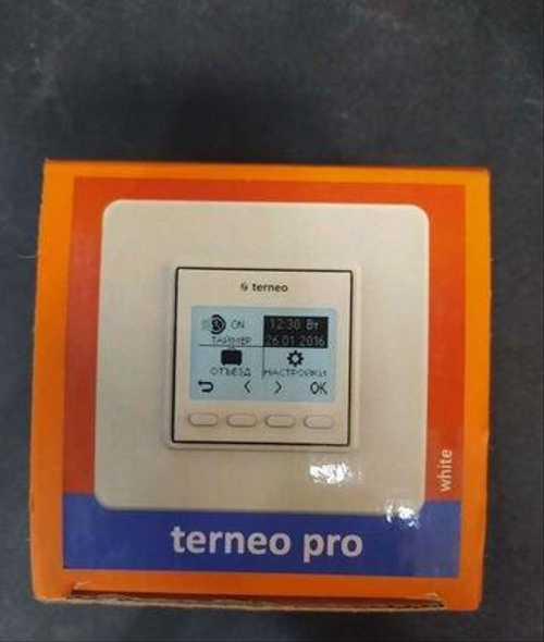Терморегулятор для теплого пола terneo pro. Торг