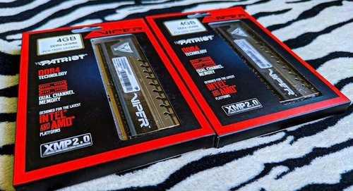 Новая память DDR4 Patriot Viper 8GB