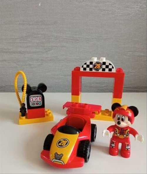 Lego duplo Disney Гоночная машина Микки 10843