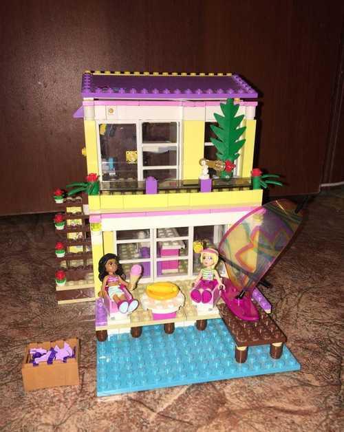 Конструктор Lego Friends Пляжный домик Стефани