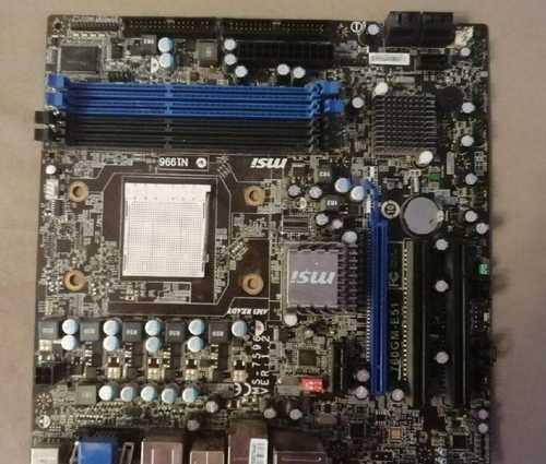 Материнская плата msi 760gm e51