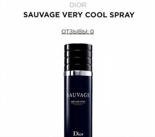 Туалетная вода Dior Savage