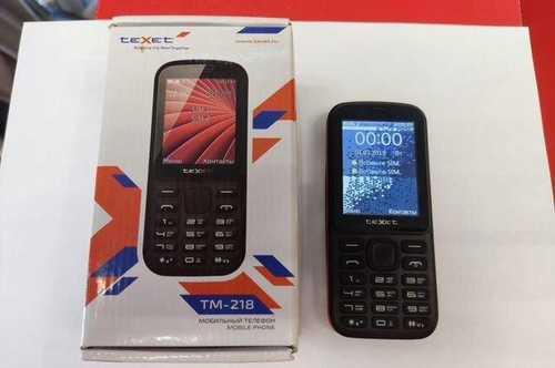 Мобильный телефон teXet TM-218