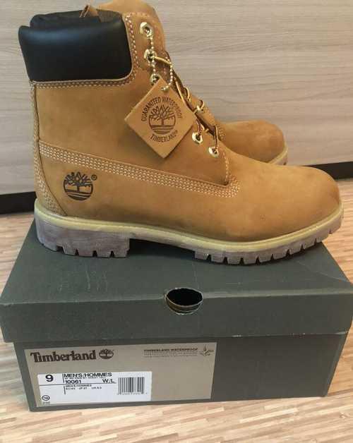 Ботинки Timberland 6 Inch Premium 9US новые оригин