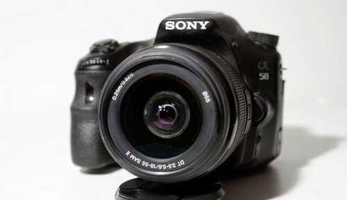 Зеркальный фотоаппарат Sony Alpha SLT-A58 Kit