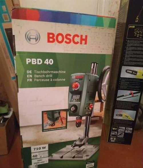 Сверлильный станок bosch pbd 40