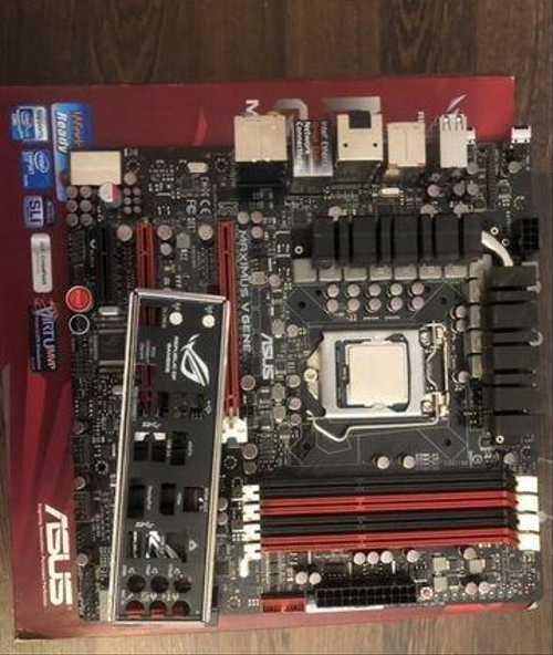 Комплект i7 3770k+asus maximus v gene