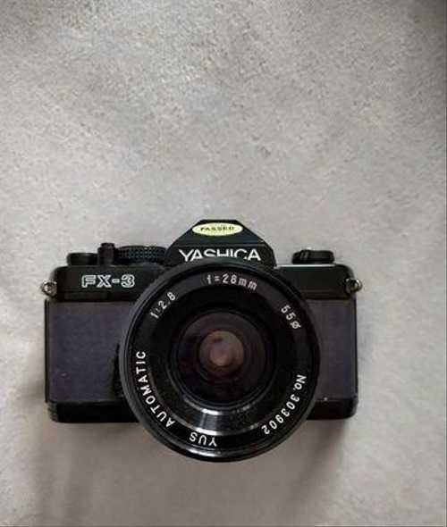 Японская камера Yashica FX-3 + объективы