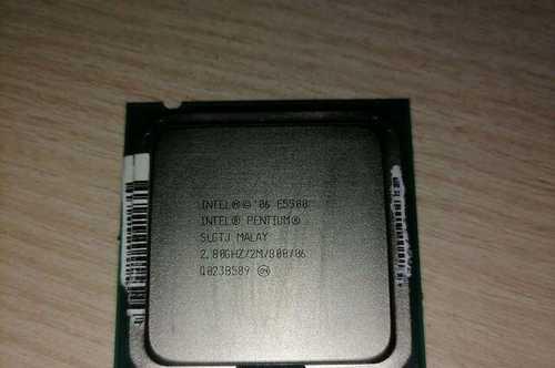 Процессор Intel pentium e5500