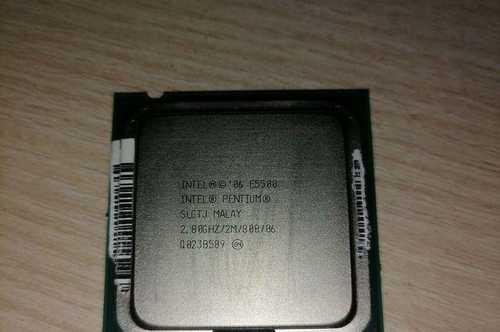Процессор Intel pentium e5500