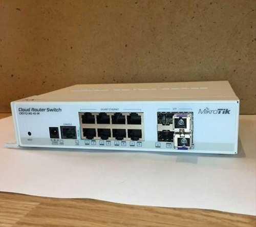 Mikrotik cloud switch series crs112-8g-4s