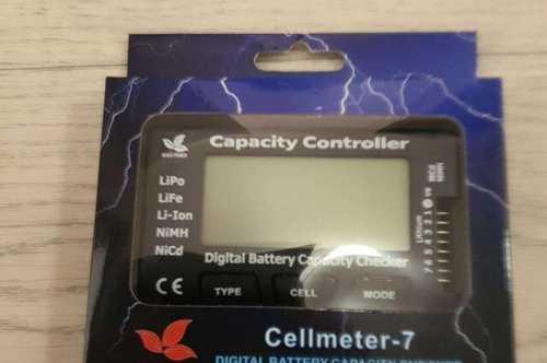 Цифровой тестер емкости аккумуляторов CellMeter-7