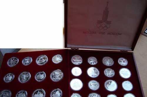 СССР 5 и 10 рублей 1977-1980 Олимпиада 1980 в Моск
