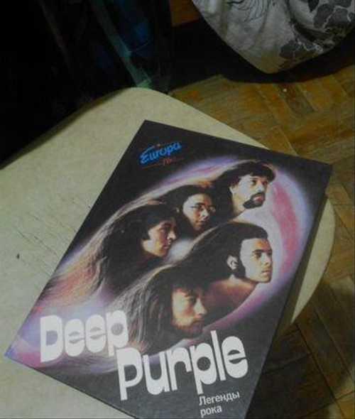 Книга Deep Purple + постер