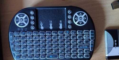 Мини беспроводная клавиатура с тачпадом