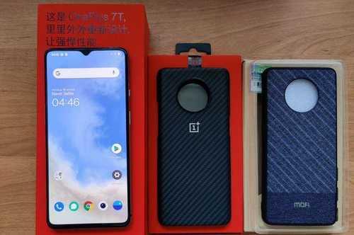 OnePlus 7T 8/128gb + 3 чехла