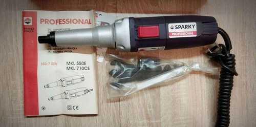 Прямая шлифовальная машина sparky mkl 550e