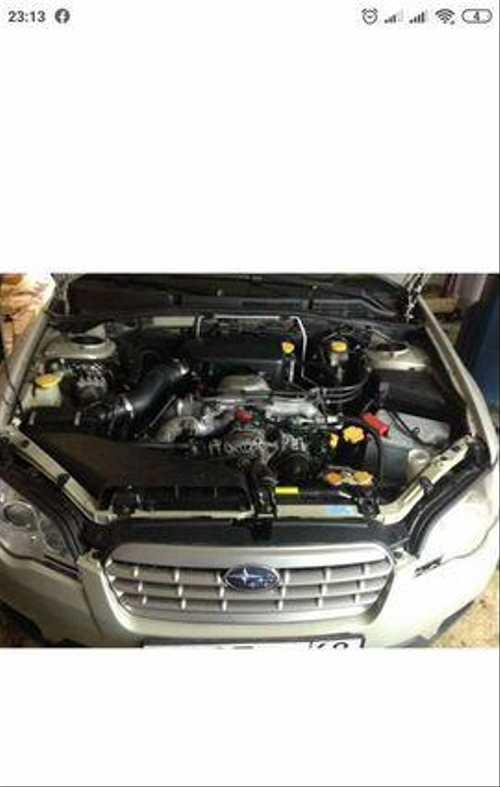 Двигатель subaru outback ej25