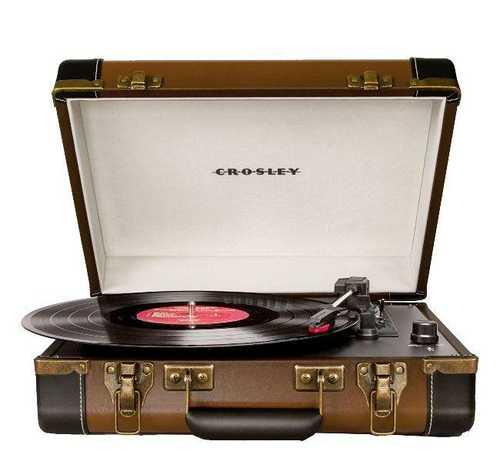Виниловый проигрыватель crosley CR6019D-BR