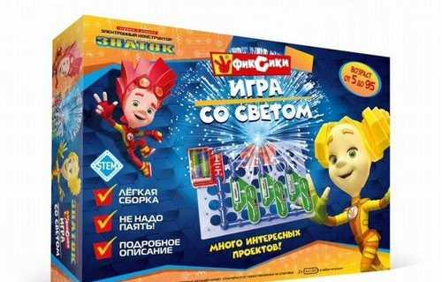 Конструктор знаток Фиксики. Игра со светом (ZP-708