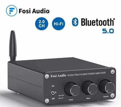 Усилитель hi fi Fosi Audio BT20a