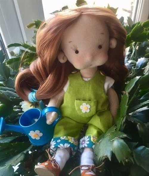 Текстильная кукла / интерьерная кукла / кукла ручн