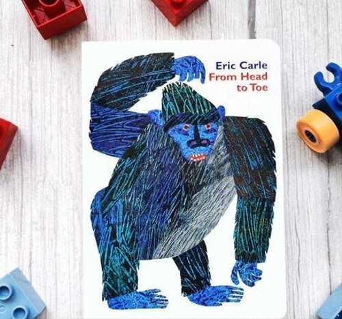 Детская книга на английском. From head to toe.Eric
