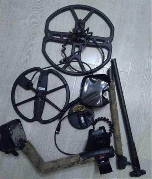 Металлоискатель Minelab e-trac + 3 катушки
