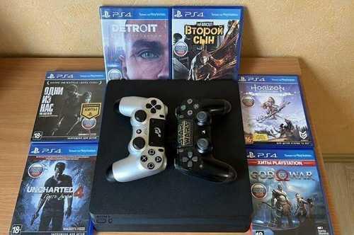 PS4 Playstation 4 sony PS4 PRO PS3 +Игры GTA5 MK11