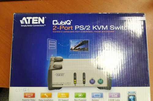 KVM коммутатор aten CS-82A новый