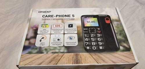 Сотовый телефон onext care-phone 5 новый