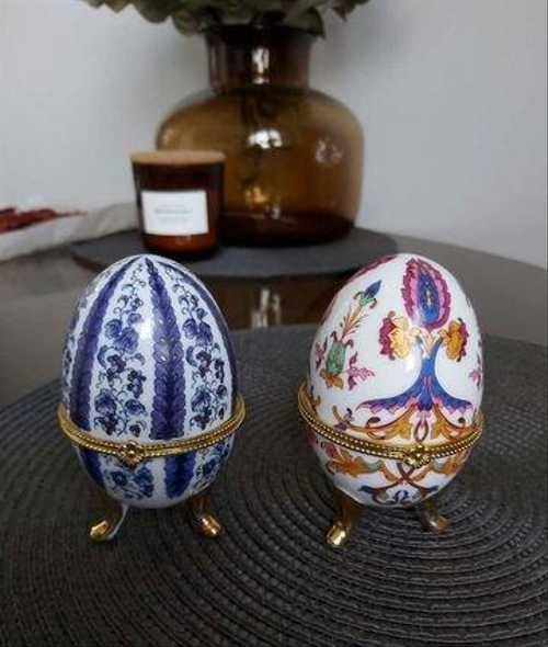 Яйцо - шкатулка декоративное