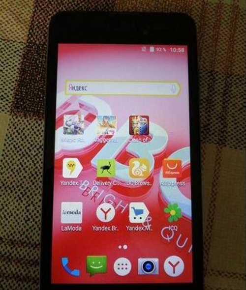 Мобильные телефоны бу BQ ru-5035 Android 7