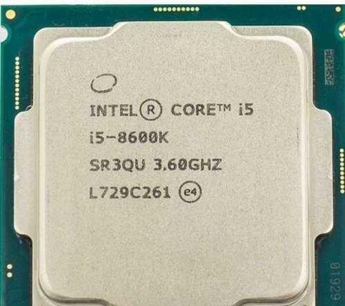 Процессор Intel i5-8600k, OEM